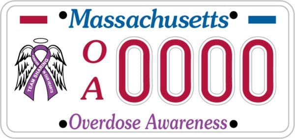 Overdose Awareness MA Specialty Plates | Team Sharing Inc.